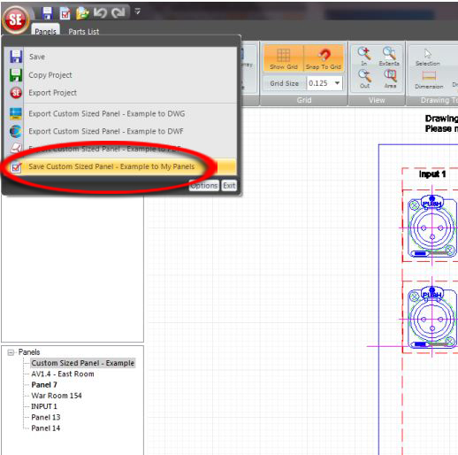 PanelBuilder SE - Help