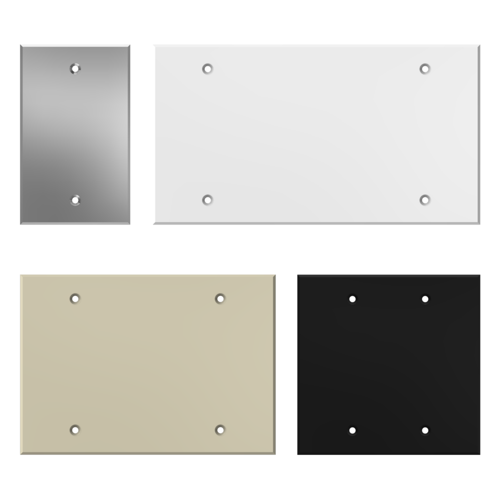 RCI CUSTOM AL GANG PLATE: BLANK – RCI Custom